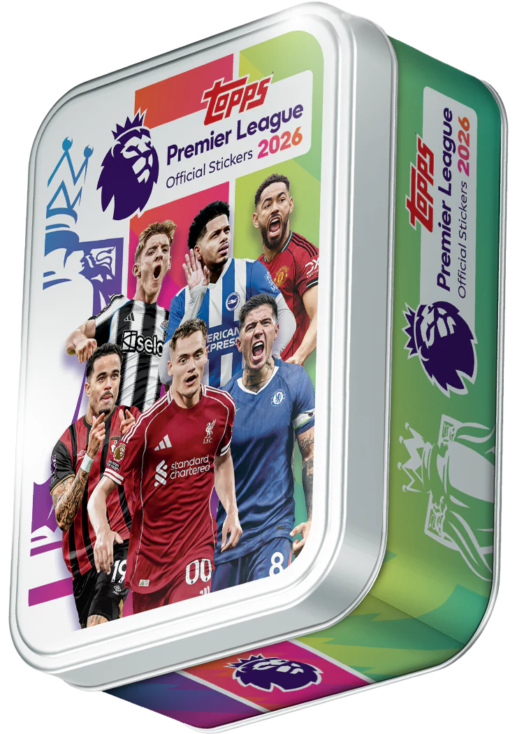 Premier League Stickers 2026 - Sticker Tin Sealed
