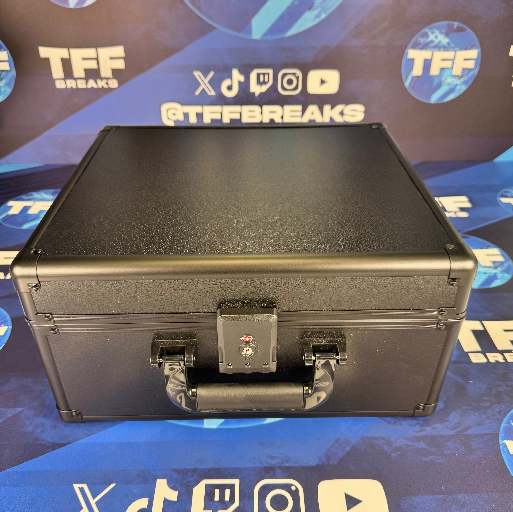 3 ROW ALUMINIUM TRADING CARD STORAGE CASE WITH NUMBER SAFETY TSA LOCKzion